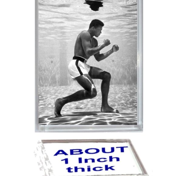 Holiday | Muhammad Ali Water Training Acrylic Executive Display Piece ...